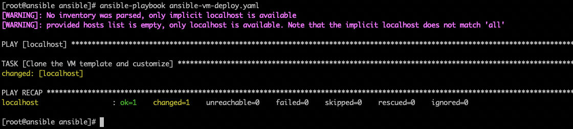Deploying Linux VM using Ansible - vMattroman