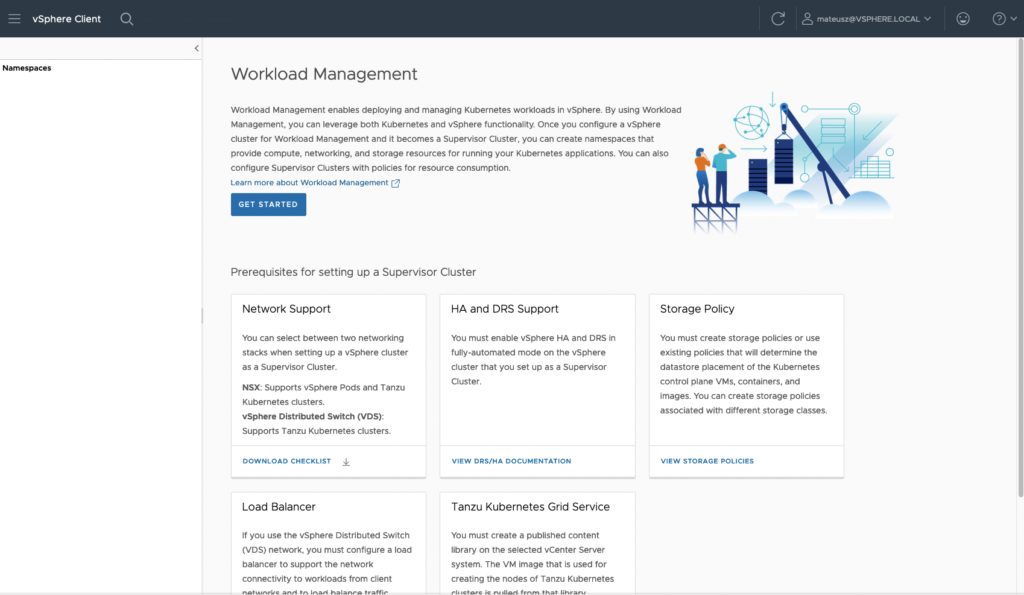 vSphere with Tanzu – deployment tutorial, VDS + HAProxy - vMattroman