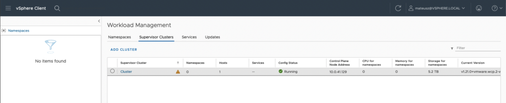 vSphere with Tanzu – deployment tutorial, VDS + HAProxy - vMattroman