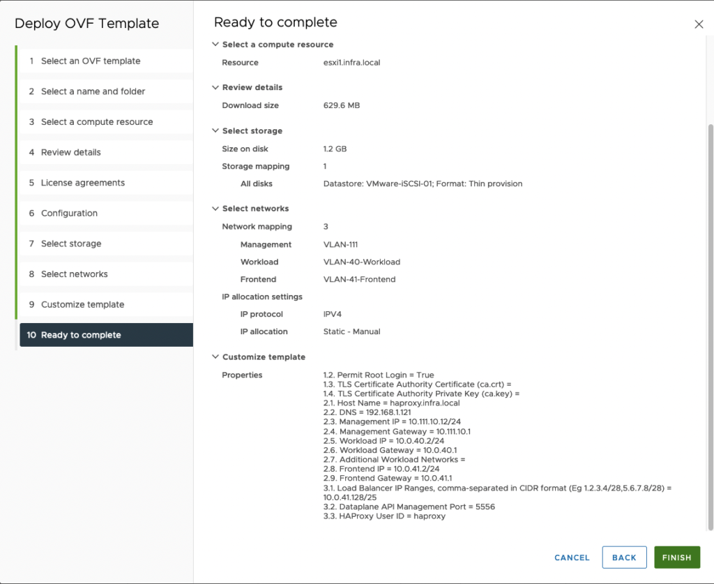 vSphere with Tanzu – deployment tutorial, VDS + HAProxy - vMattroman