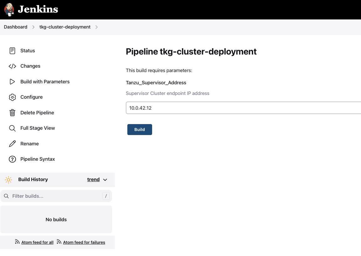 Deploying TKG cluster on vSphere with Tanzu using Jenkins - vMattroman