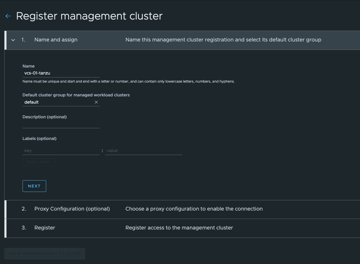 Adding Supervisor Cluster to the Tanzu Mission Control (TMC) - vMattroman