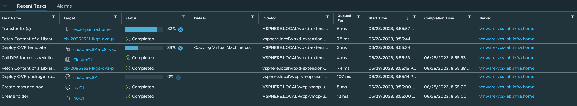 TKGs cluster with a custom VM Class - vMattroman