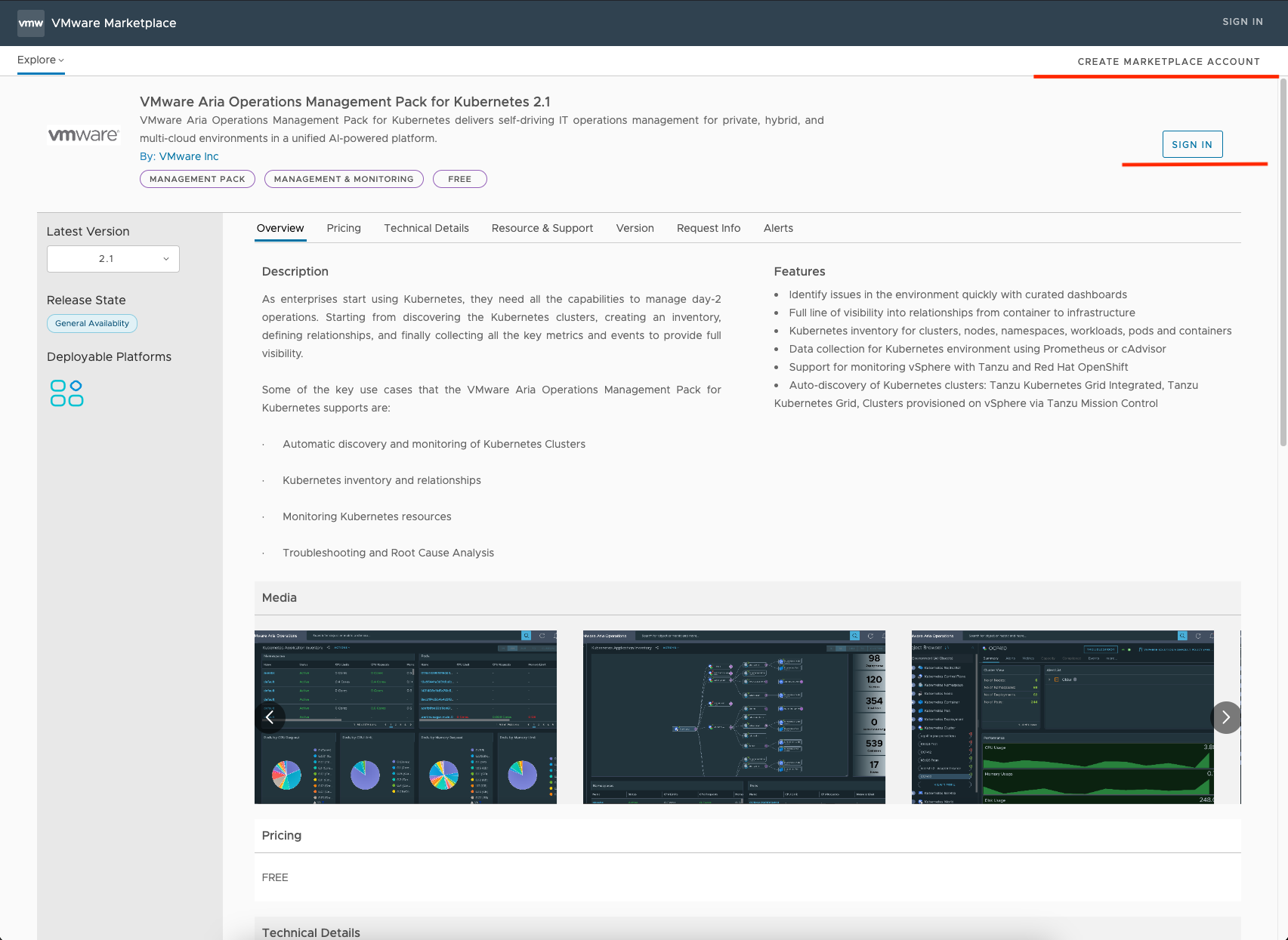 Monitoring TKGs cluster using VMware Aria Operations - vMattroman