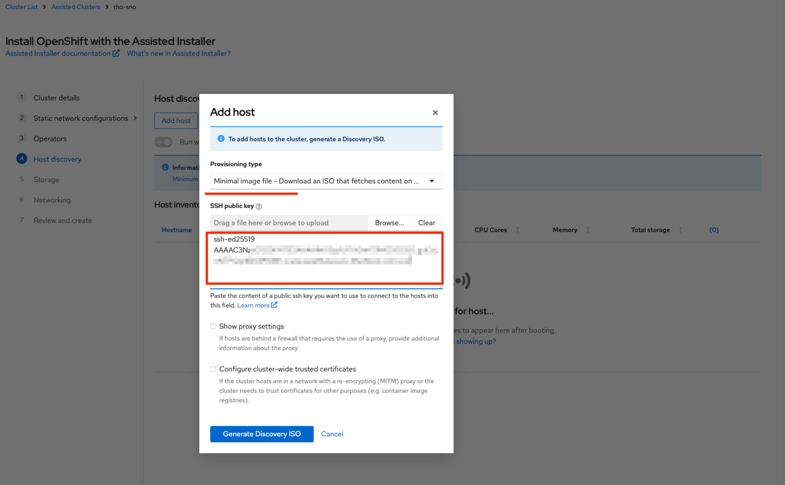 Red Hat OpenShift Single Node – Assisted Installer - vMattroman