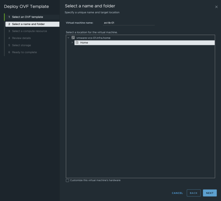 Deploying vSphere IaaS Control Plane with Avi Load Balancer and VDS ...