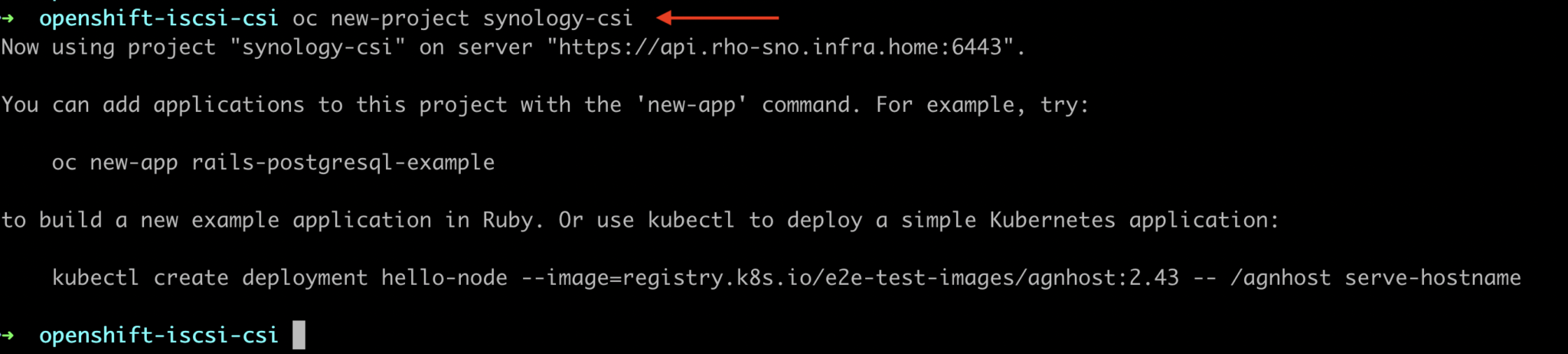 Red Hat OpenShift – Configuring Synology CSI for iSCSI - vMattroman