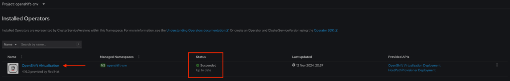 Red Hat OpenShift – Configuring Virtualization - vMattroman